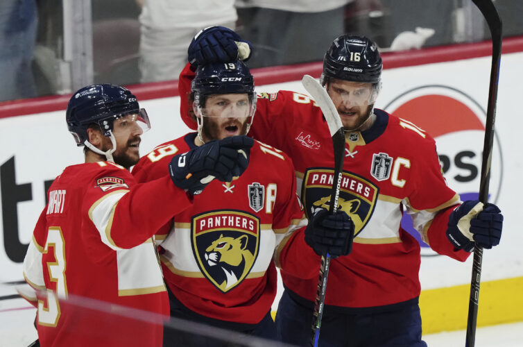 ‘Dialed in’ from October, the Panthers are a win away from repeating as ...